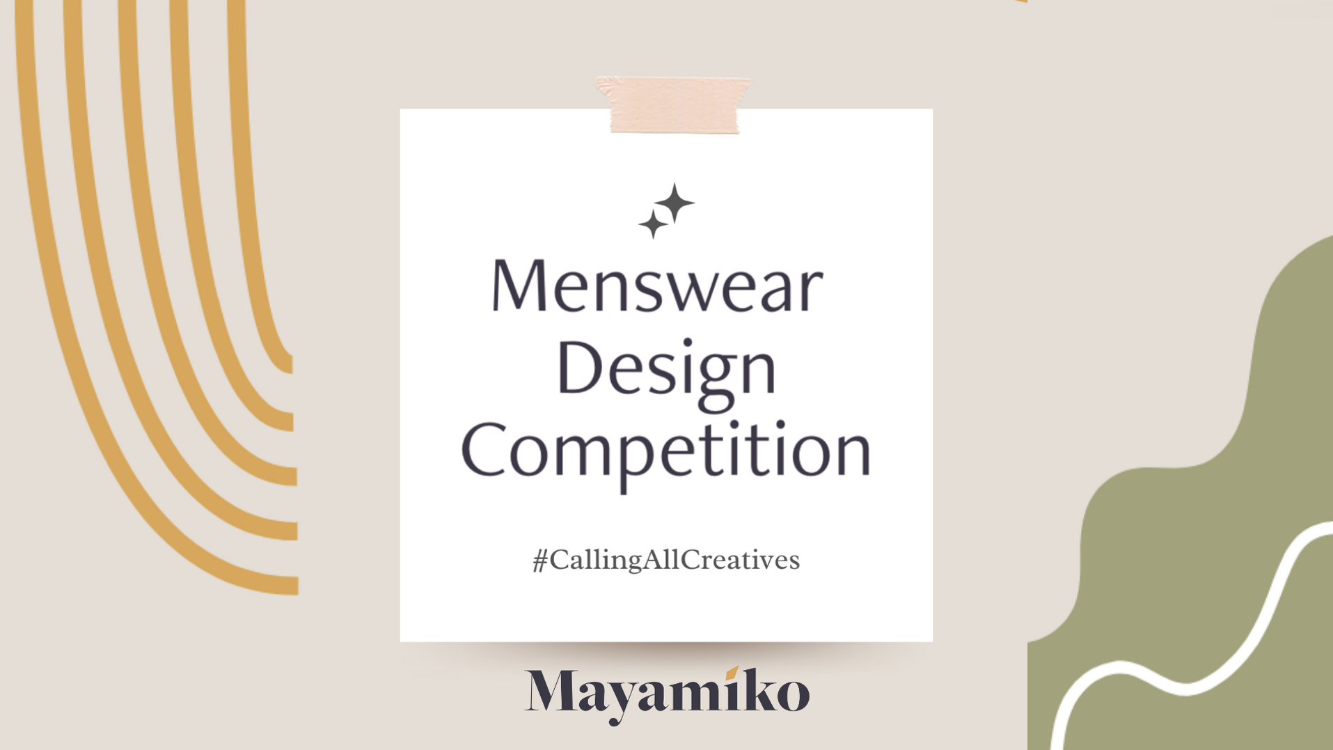 Mayamiko Menswear Design Competition | Mayamiko
